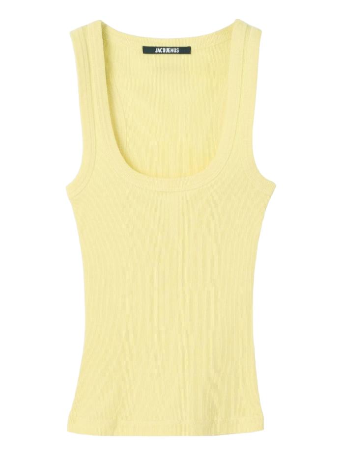 JACQUEMUS JACQUEMUS Ribbed Tank Top